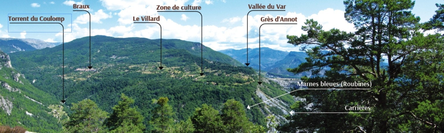 R2 - Grès d'Annot - Comprendre les paysages - Annot, le Pays des Grès
